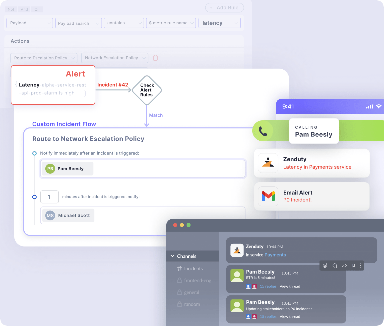 Conditional Alert Routing for precision | Zenduty