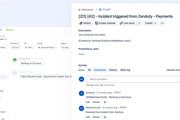 Streamline Incident Response With Jira and Zenduty | Zenduty