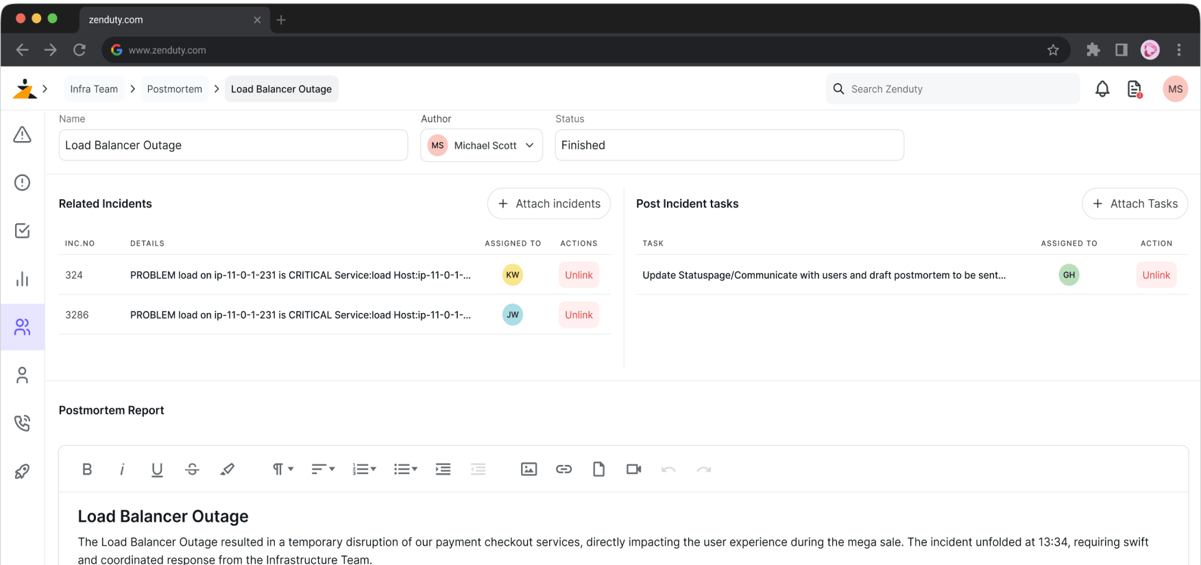 Best Incident Management Solution for SaaS | Zenduty